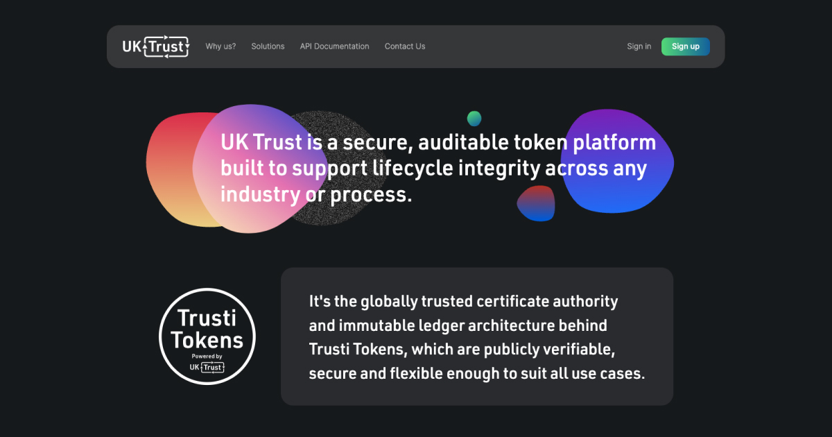 Verify a Token - Trusti